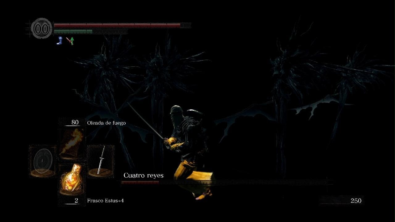 DARK SOULS: REMASTERED - The Four Kings Boss Defeated - YouTube