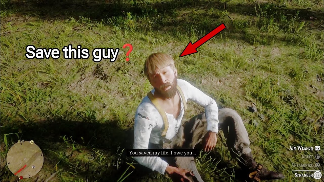 What Happens If You Save This NPC From Dying? - Red Dead Redemption 2 ...