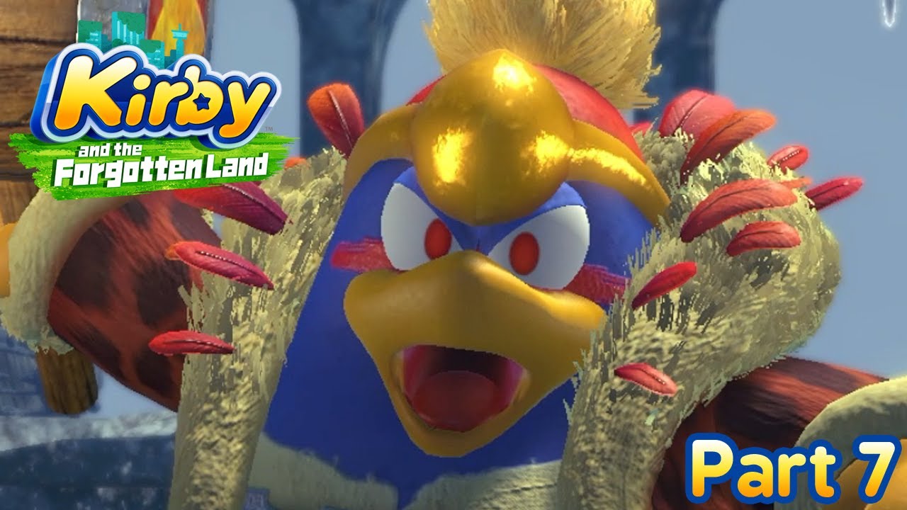 Kirby and the Forgotten Land - Part 7 - Boss King Dedede - YouTube