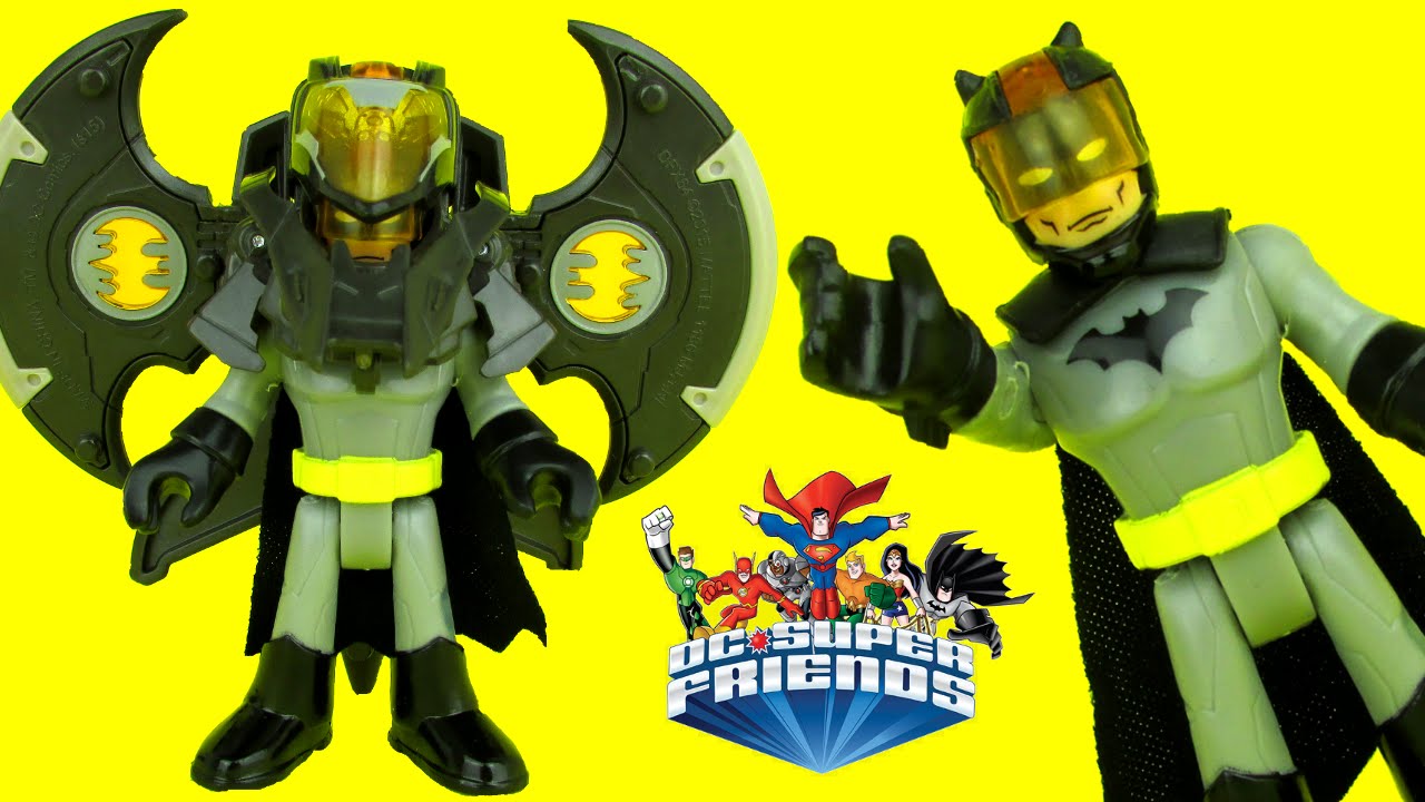 Imaginext Batman Battle Armor Shifterz DC Super Friends Unboxing Video ...