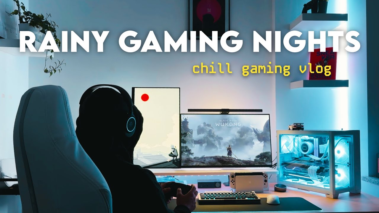 chill autumn gaming nights ☁️🍁 | new xbox elite controller and one-pot ...