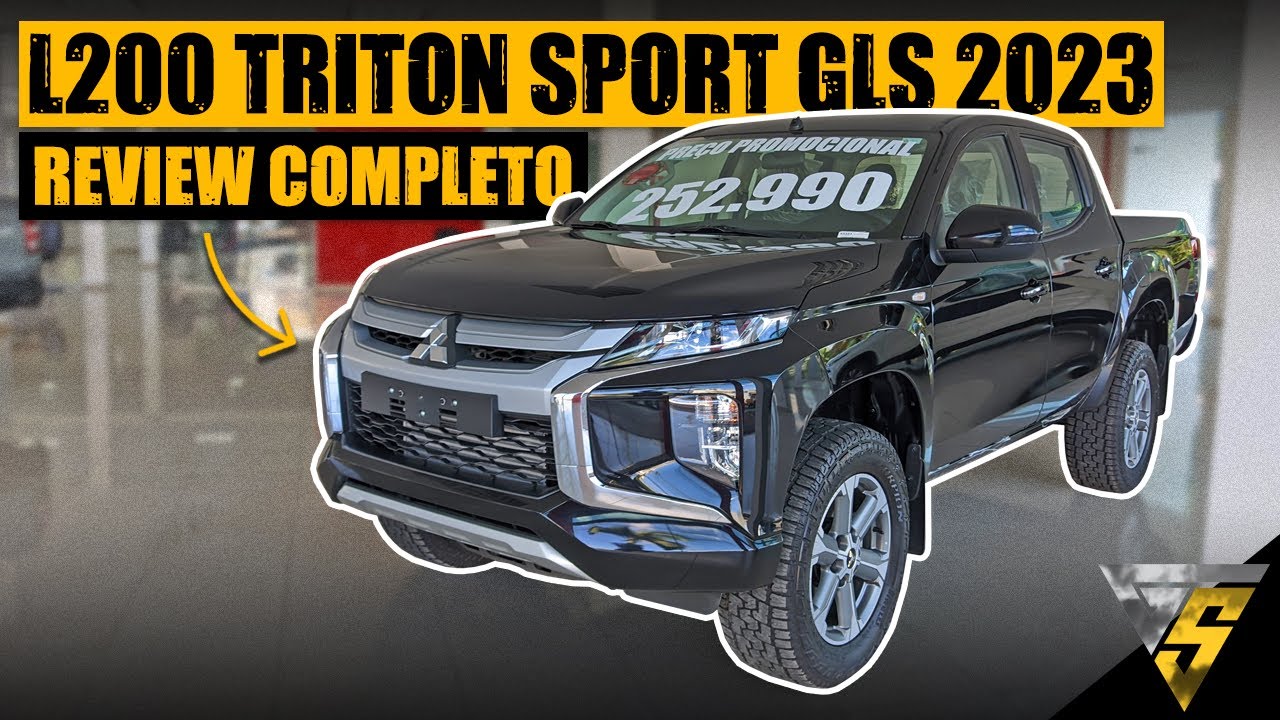 L200 TRITON SPORT GLS 2023 - REVIEW COMPLETO - YouTube