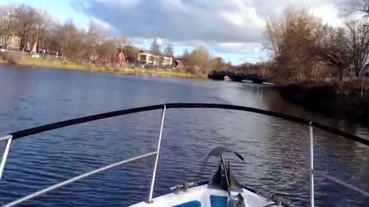 River Lagan Navigation stranmillis weir to albert bridge Belfast - YouTube