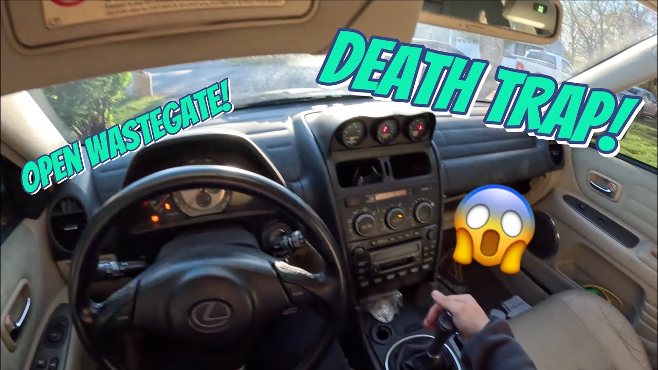 POV: SLEEPER SINGLE TURBO 6 SPEED LEXUS IS300 WAGON RIDE ALONG! - YouTube