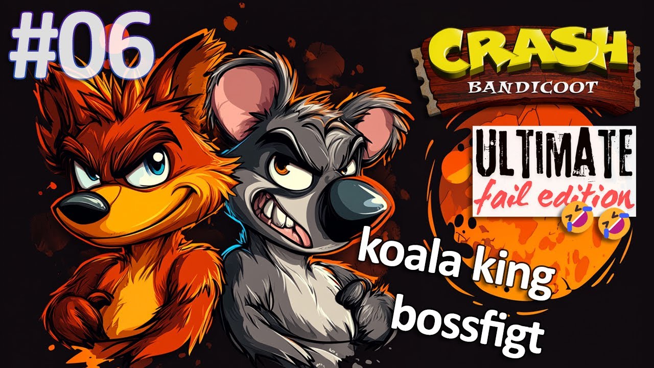 ULTIMATE Fail Edition of Crash1 🤣🤣 | Crash Bandicoot 1 Pt.06 - YouTube