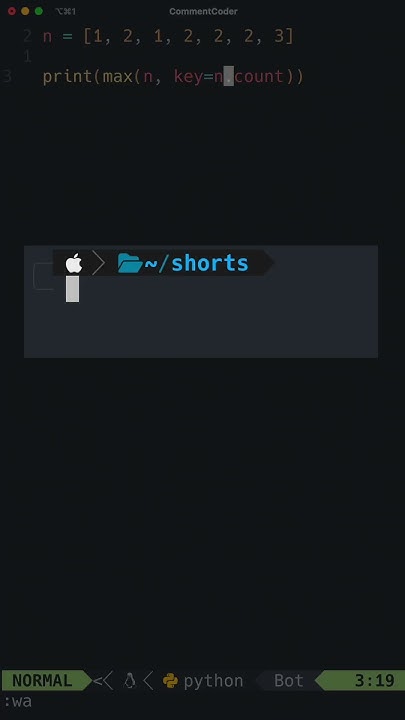 Comment utiliser la fonction max ? #python - YouTube