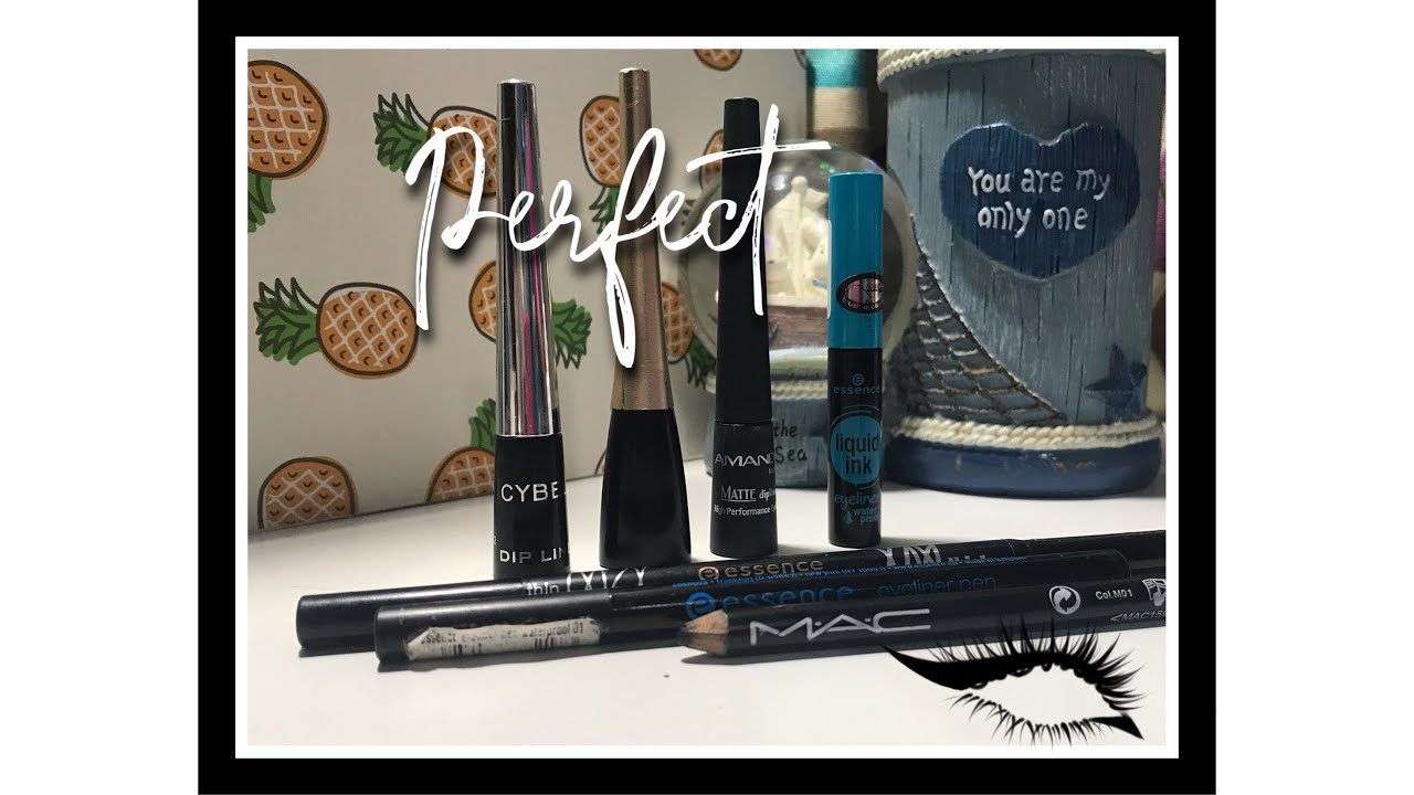 My favorite eyeliners أنواع الايلاينر المفضلة ليا |Hadeer Emam| - YouTube