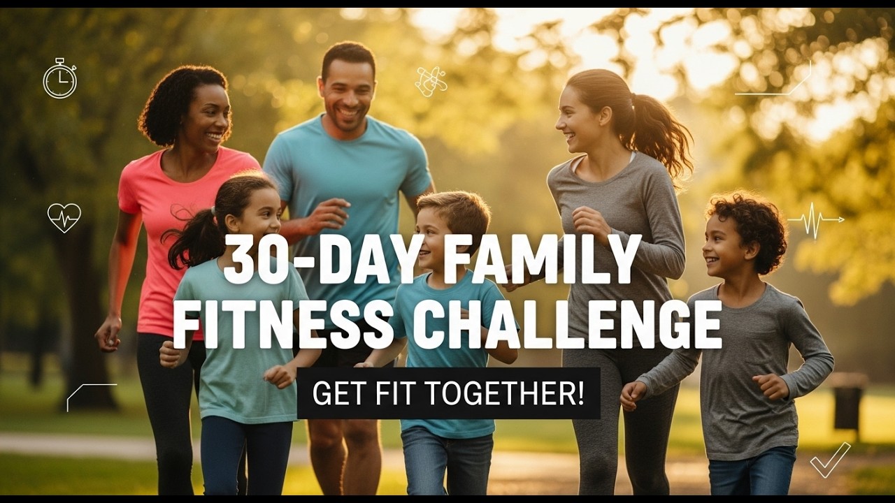 30-Day Family Fitness Challenge: Get Fit Together! - YouTube