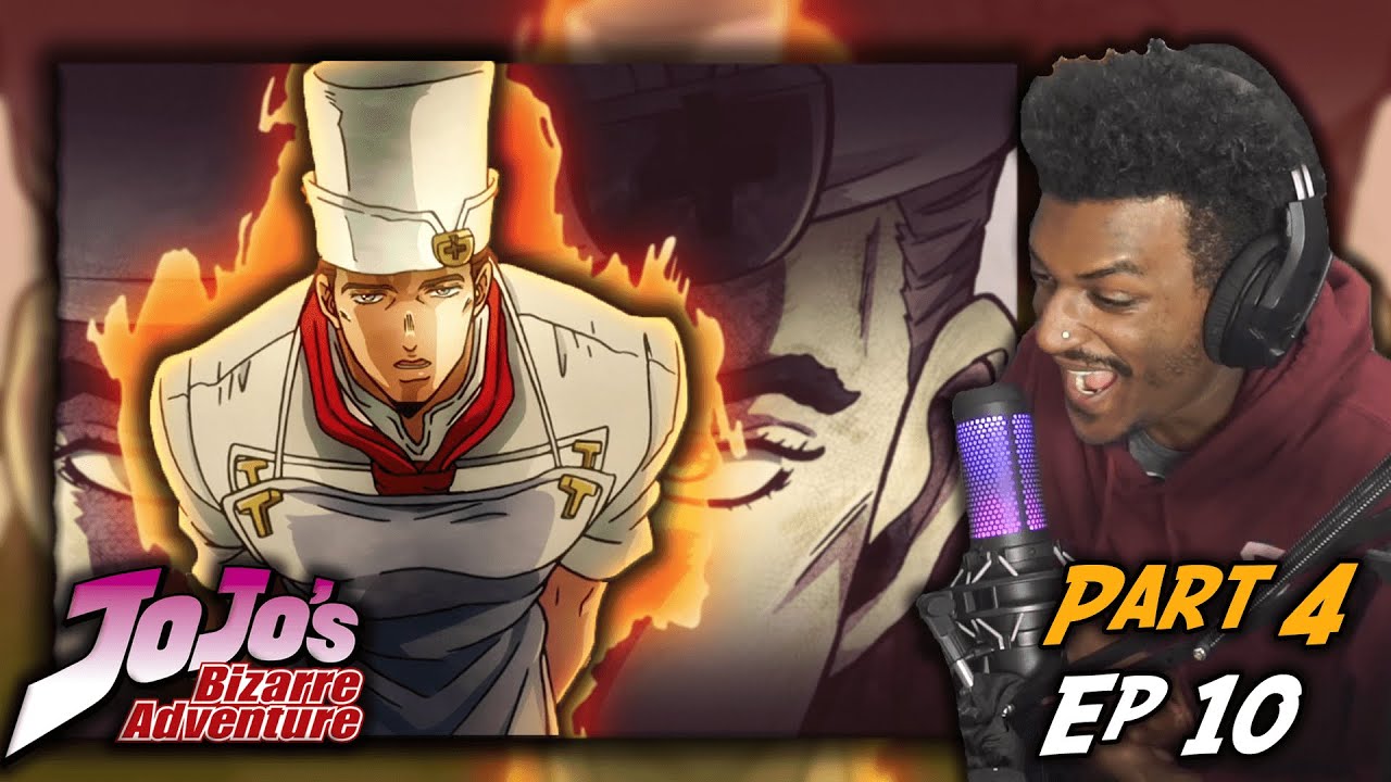 YOU EATING HIS FOOD?! | JoJo's Bizarre Adventure Part 4 Ep 10 REACTION ...