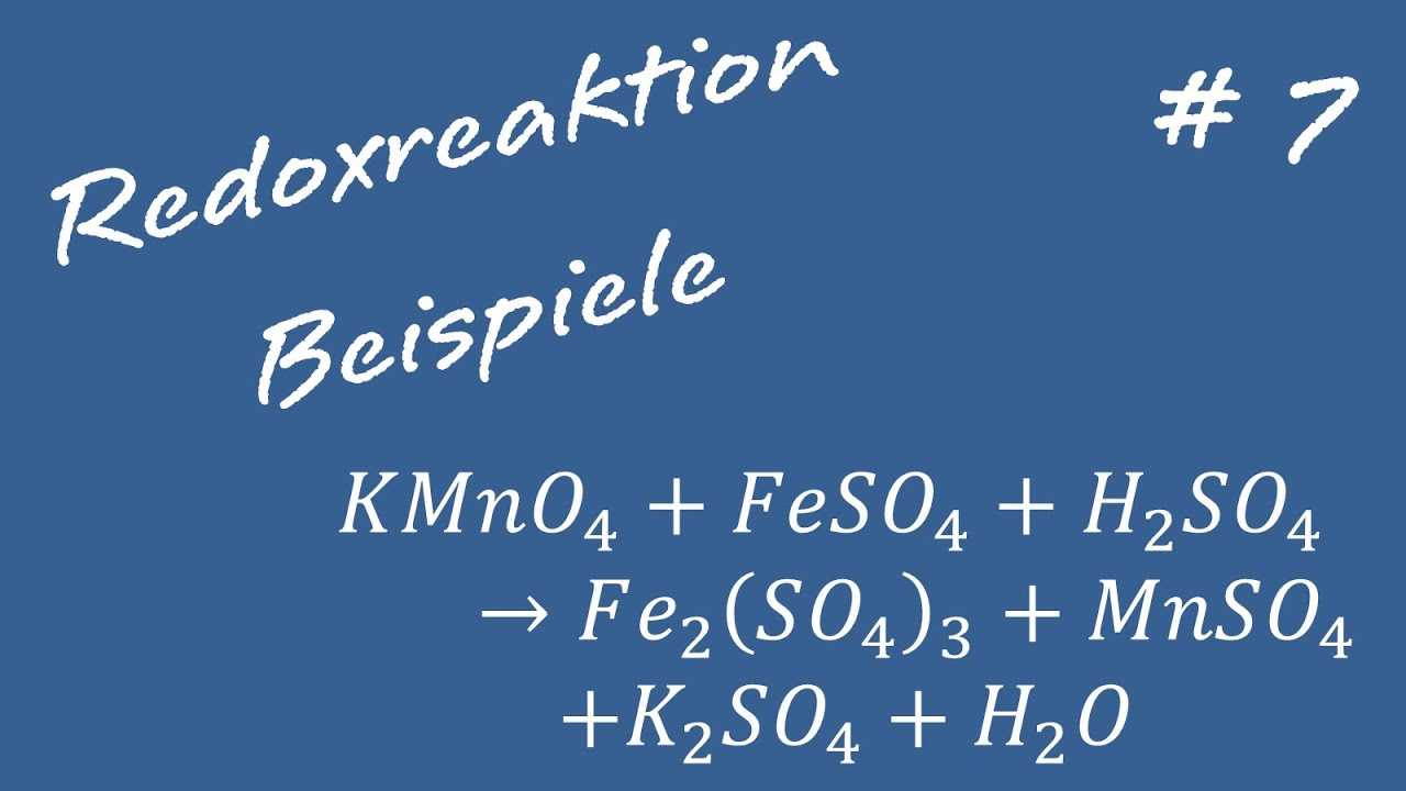 Redoxreaktion Beispiel Redox Reactions Continued | Chemical Reactions
