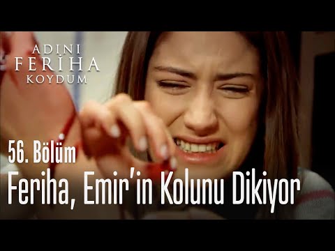 Feriha, Emir'in kolunu dikiyor - Adını Feriha Koydum 56. Bölüm