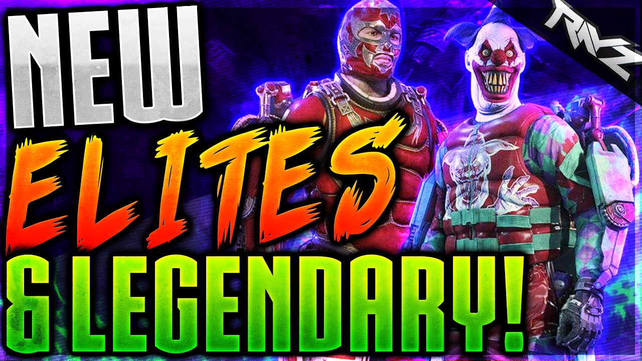 Advanced Warfare - NEW "LEGENDARY GEAR" + ELITE GEAR SETS! "Clown ...