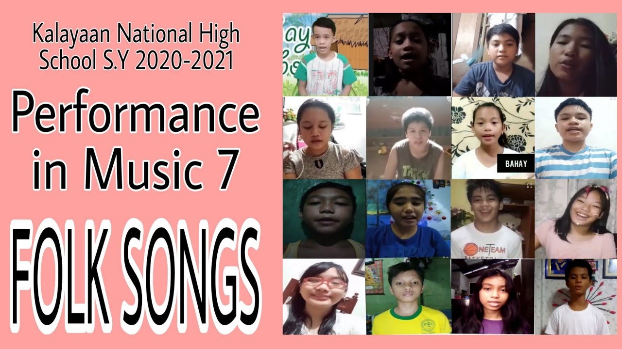 Folk Songs / Grade 7 - Sections 3, 17, 26 and 28 (Part 1) - YouTube