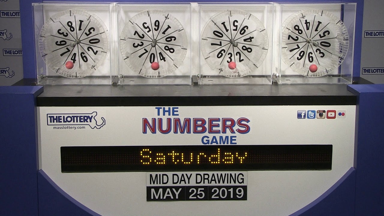 Midday Numbers Game Drawing: Saturday, May 25, 2019 - YouTube