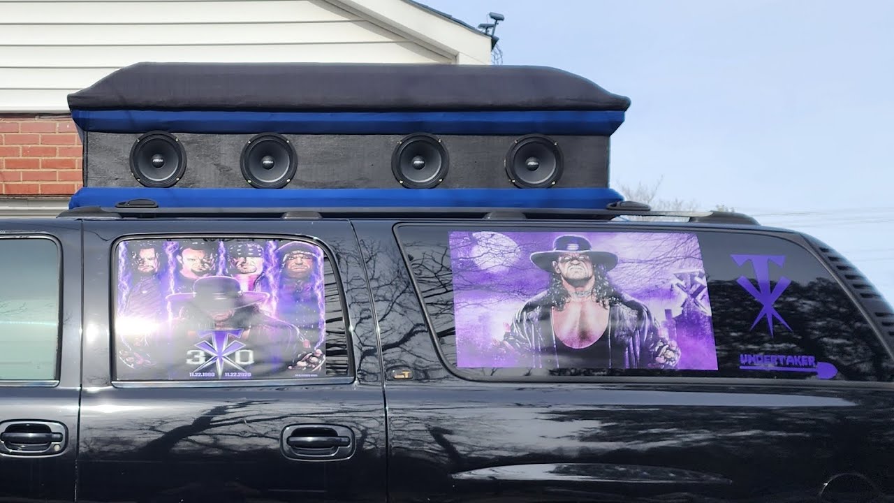 My stunt Casket is finally mounted to my roof, 12 PRV 8s - YouTube