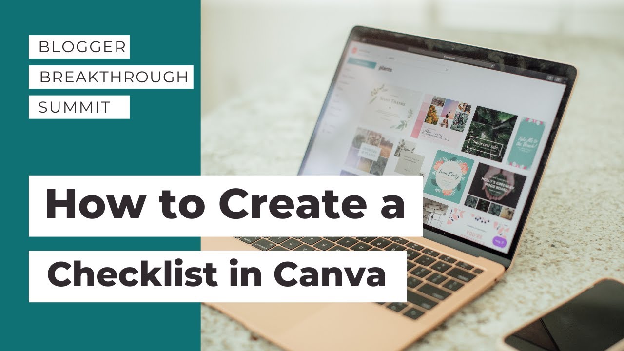 How to Create a Checklist in Canva - YouTube