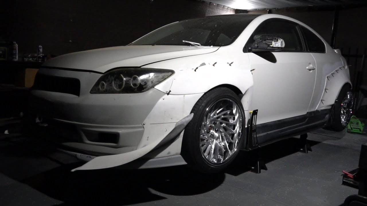 By Far Wildest Widebody Scion Tc!!! - YouTube