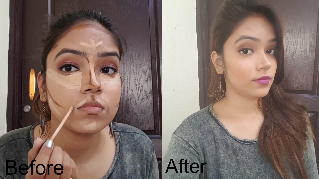 How to Cream Contour Using Concealer - YouTube