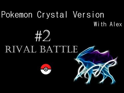 Pokemon Crystal Version Walkthrough Part 2 - Rival Battle - YouTube