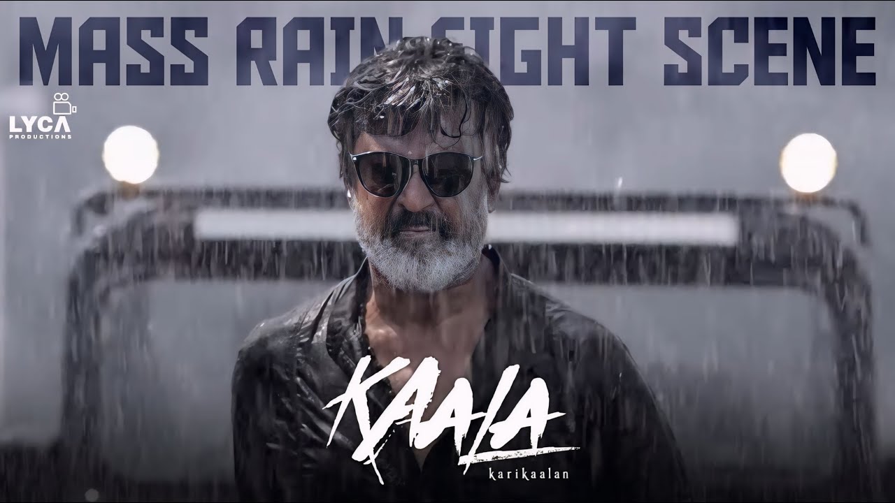 Mass Rain Fight Scene | Kaala (Hindi )| Rajinikanth | Huma Qureshi | Pa ...