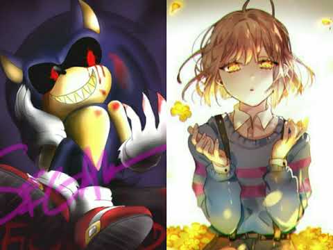 Stronger Than You Sonic.exe Vs Frisk Duet - YouTube