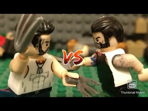 Lego Logan The Wolverine: Logan vs X 24 - YouTube