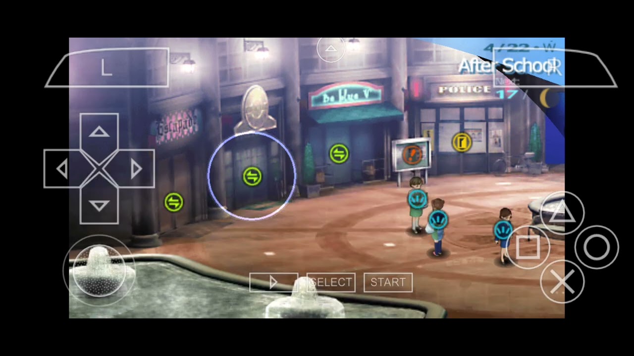 persona 3 portable part 3 talking to the police - YouTube