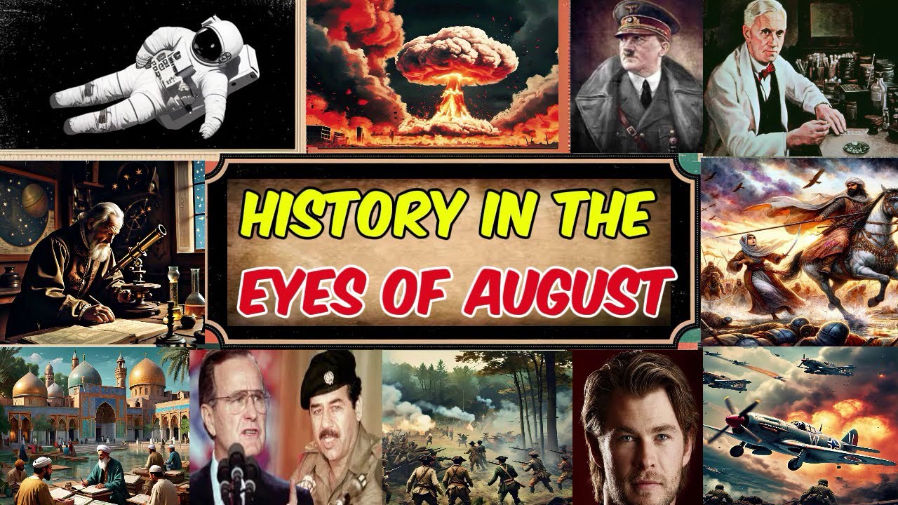 Did You Know What Happened in August | August History Timeline - YouTube