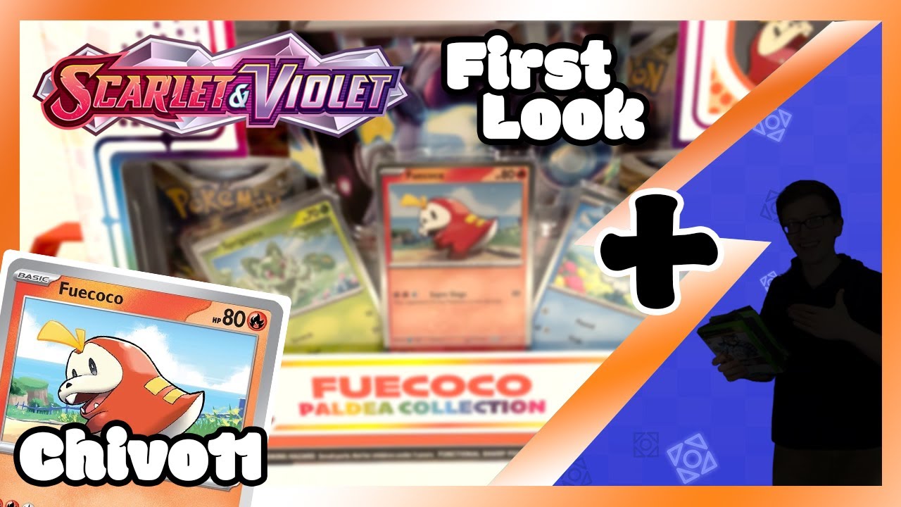 The Cutest Fuecoco Paldea Collection box + Special Pack Opening - YouTube