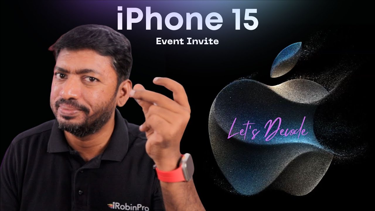 iPhone 15 - Apple Event Invite 🔥 Let's Decode - YouTube