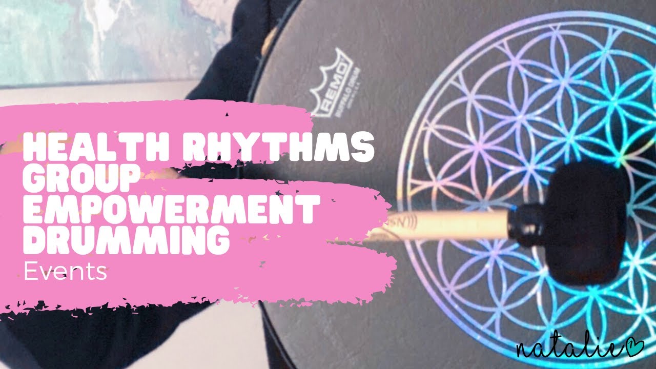 HealthRHYTHMS Group Empowerment Drumming - YouTube