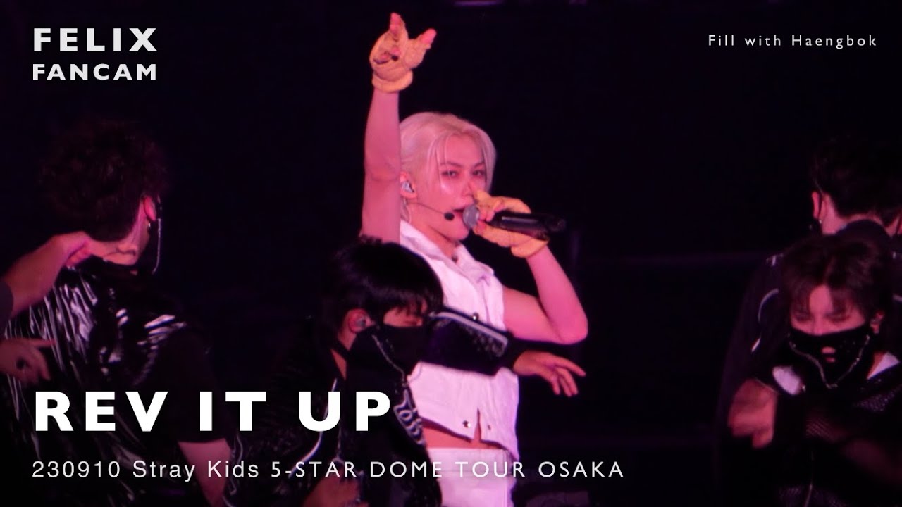 [4K60fps] 230910 'REV IT UP' Felix solo stage 필릭스 Stray Kids [Felix ...