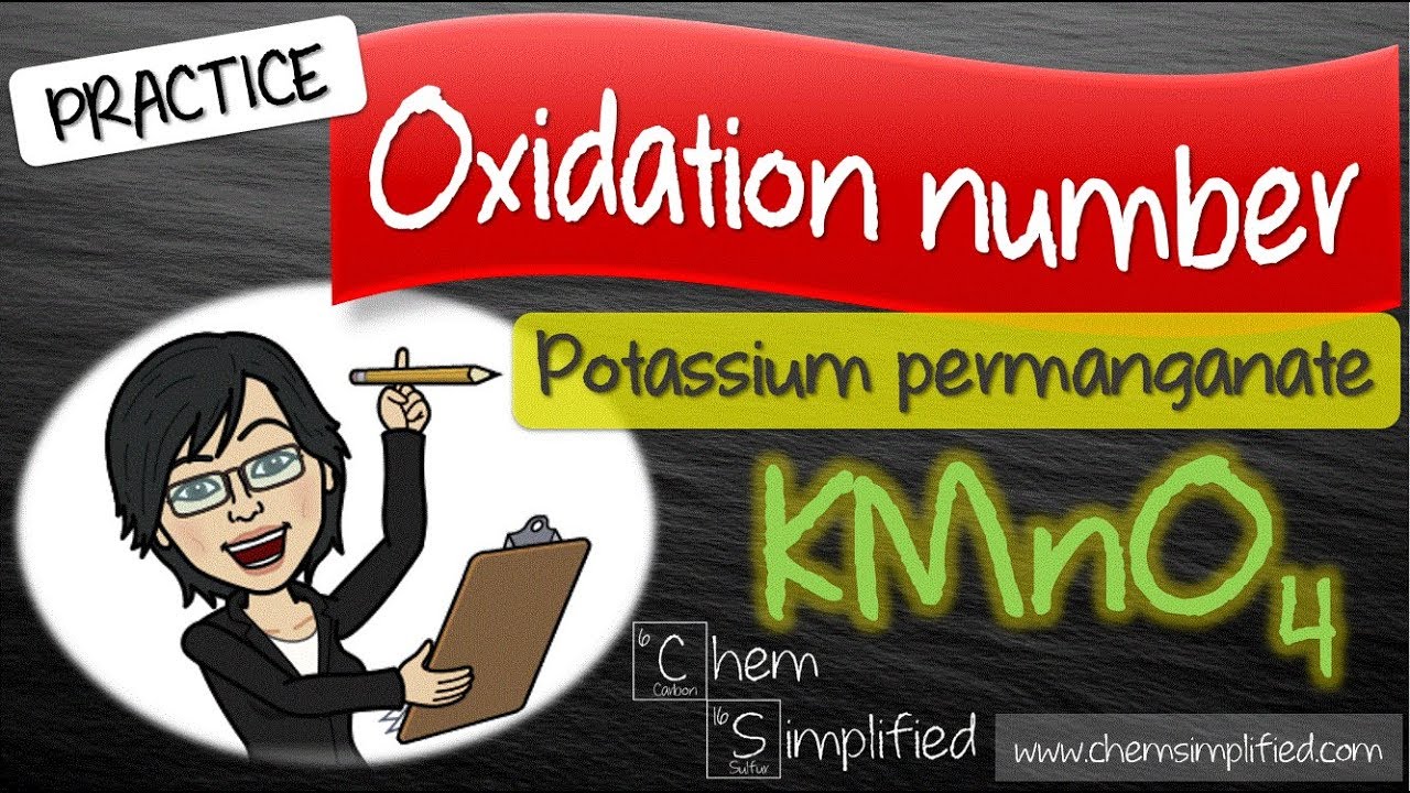 CPP#6: Oxidation number for Potassium Permanganate KMnO4 - Dr K - YouTube