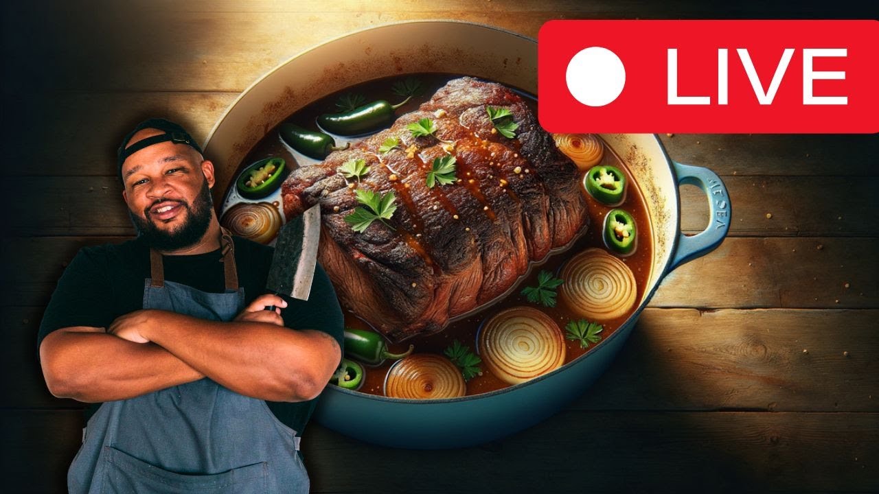 LIVE: Learn to Cook The Delta Pot Roast with Gravy (Mississippi Pot ...
