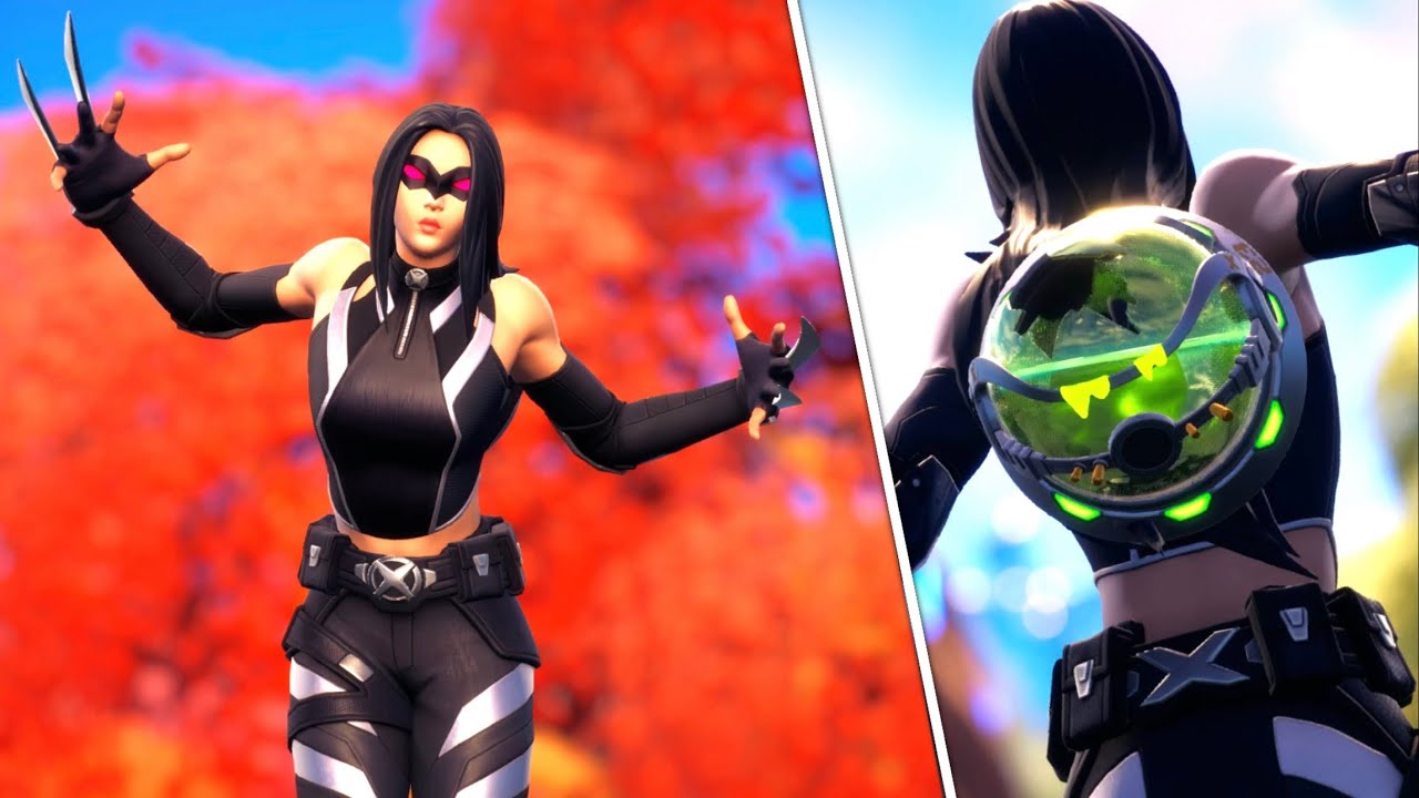 LEAKED “X-23” SKIN GAMEPLAY!!! (Marvel Cosmetics!) - Fortnite Battle ...