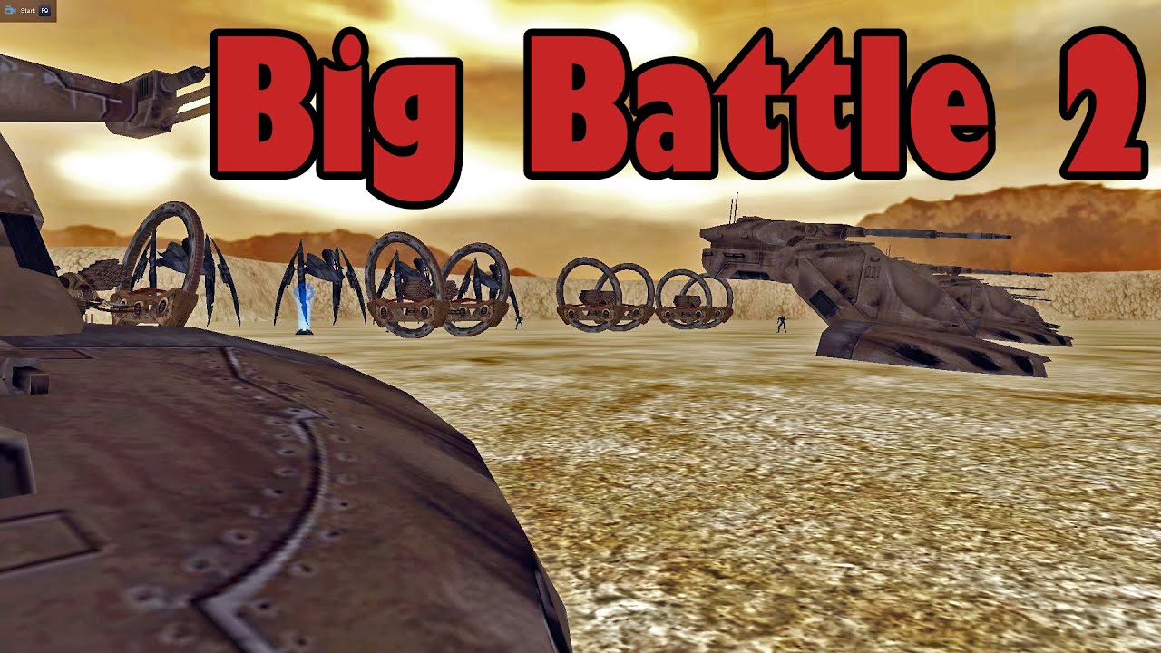 Star Wars Battlefront 2 Mods/Maps #112 [Big Battle 2] - YouTube