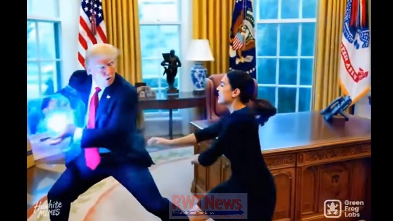 Maga Fighter 🔥 President Trump vs AOC - YouTube