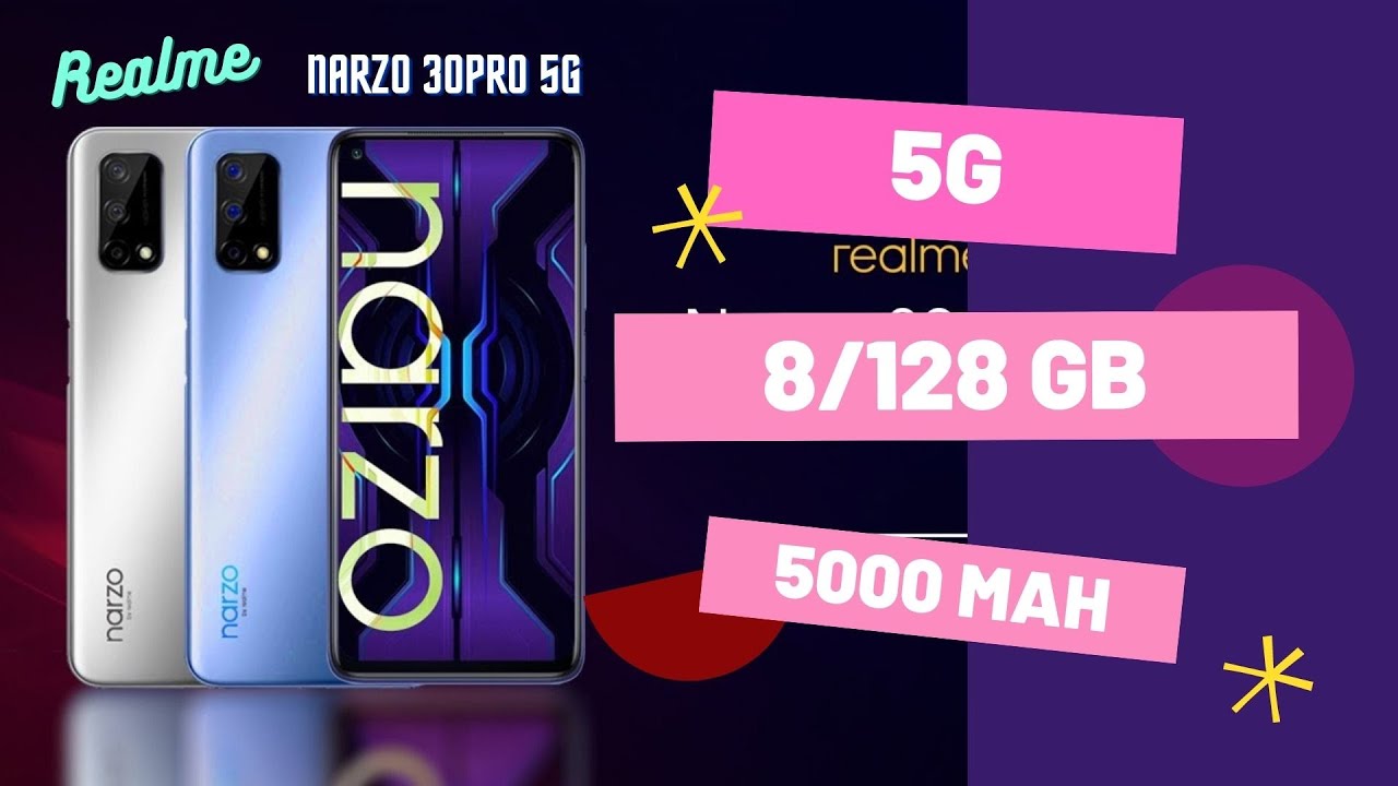 Realme narzo 30 pro 5G Super Fast Charging HP Terbaru 2021 Hp keren HP ...