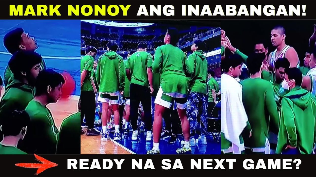 MARK NONOY ang bagong PLAYER ng DLSU naka READY nah! - YouTube