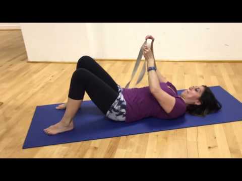Jonathan Urla: Stretching With A Yoga Strap - YouTube