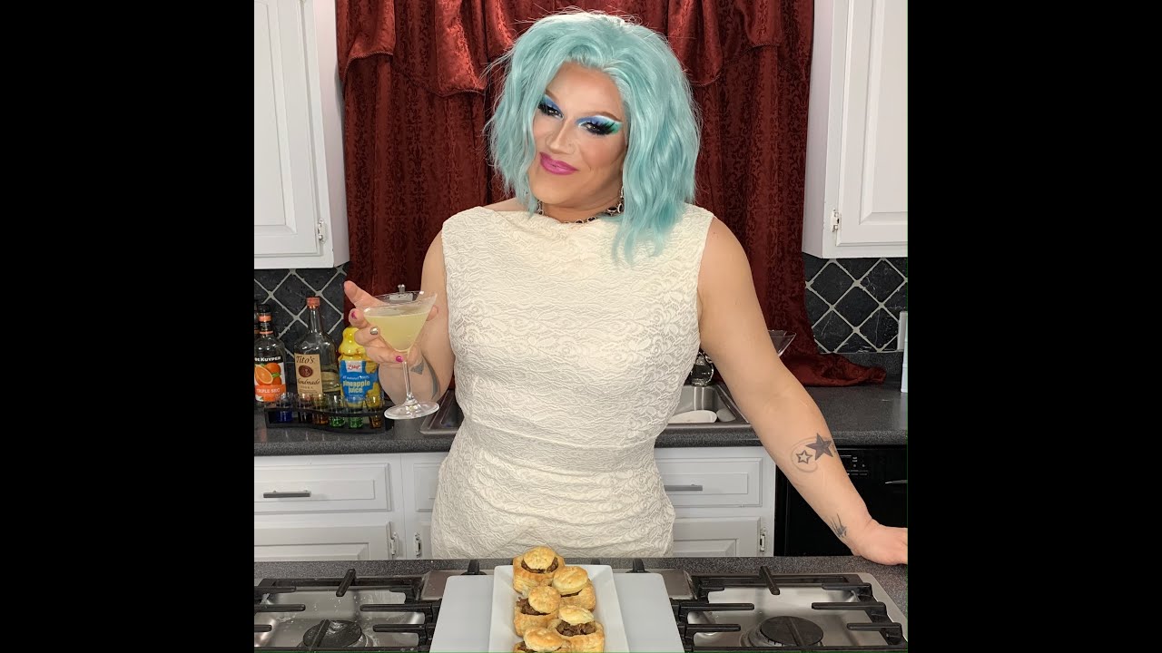 Sausage Rolls: SIP & SIMMER Drag Queen Cooking Show - YouTube