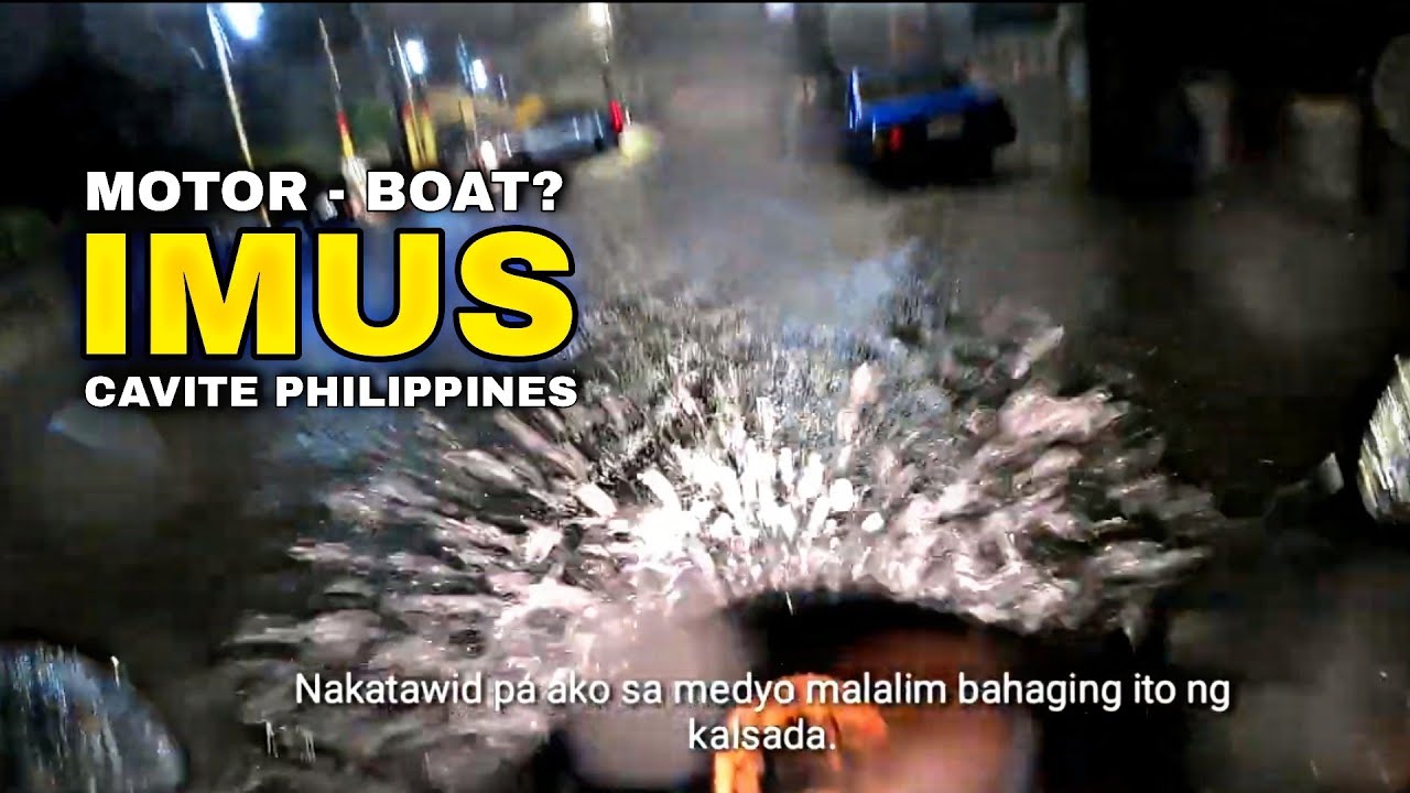 Baha sa Imus Cavite | Motor-Boat? Tumirik - YouTube