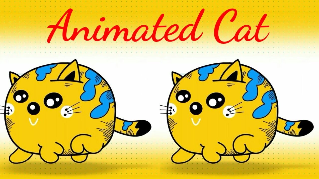 Animated Cat Cartoons//Catwalk - YouTube