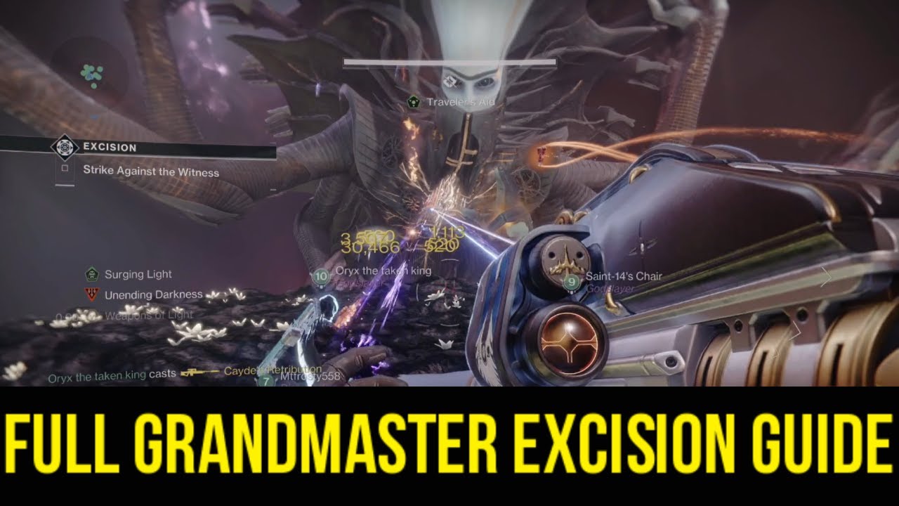 Full Grandmaster Excision Guide! (Destiny 2) - YouTube