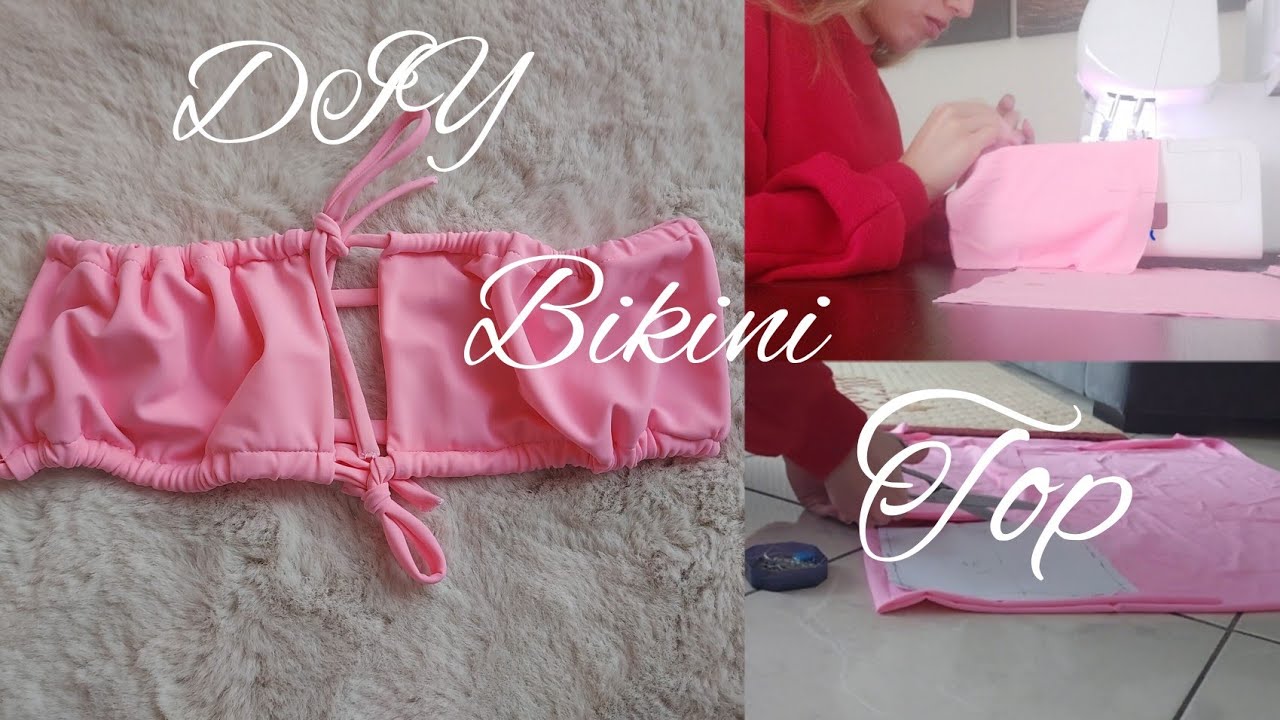 DIY Bikini Top | Pattern Instructions Included 👙 - YouTube