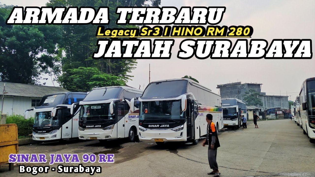Lagi - Lagi Rilis Hino RM280 Keren⁉️Bus Terbaru SinarJaya Hino Rm280 ...