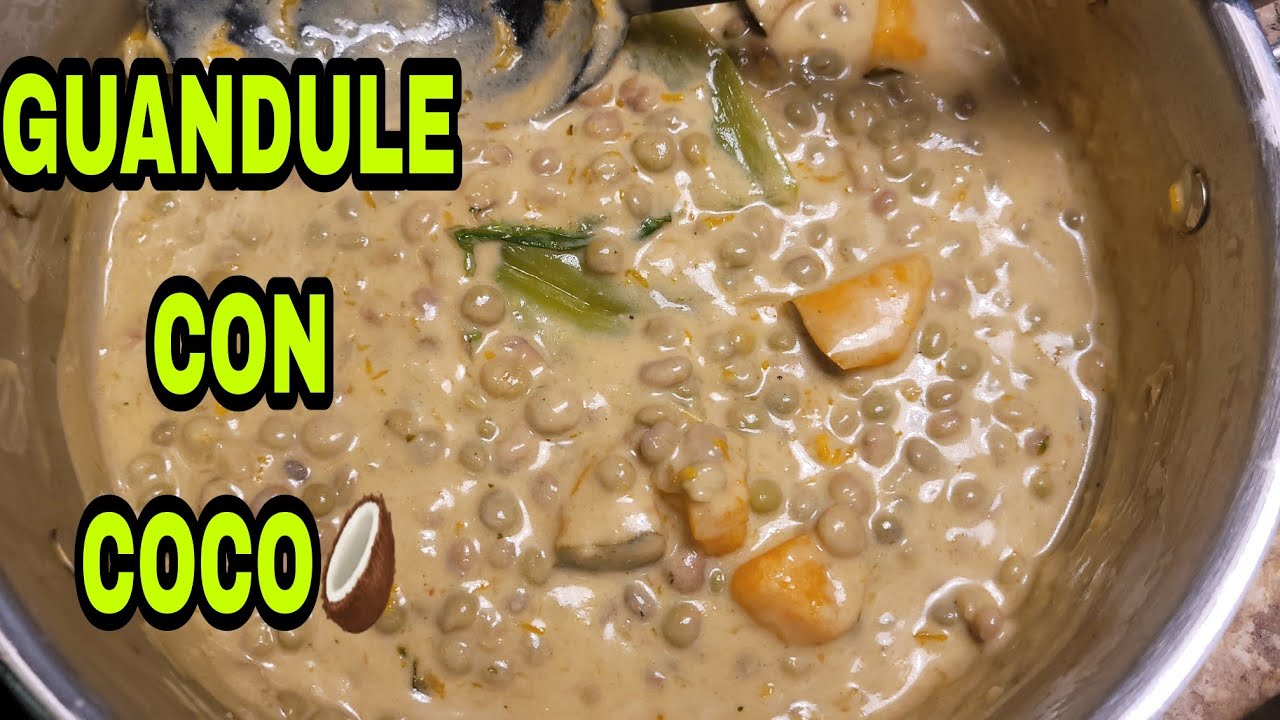 Gandules con COCO🥥: Receta como guisar LATA de guandules FÁCIL y Rico ...
