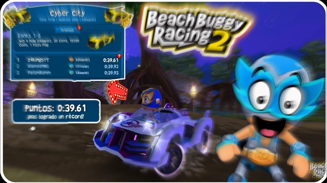 Como Ganar El Killawat 💫 Beach Buggy Racing 2 [ Evento Cyber City 💨 ...