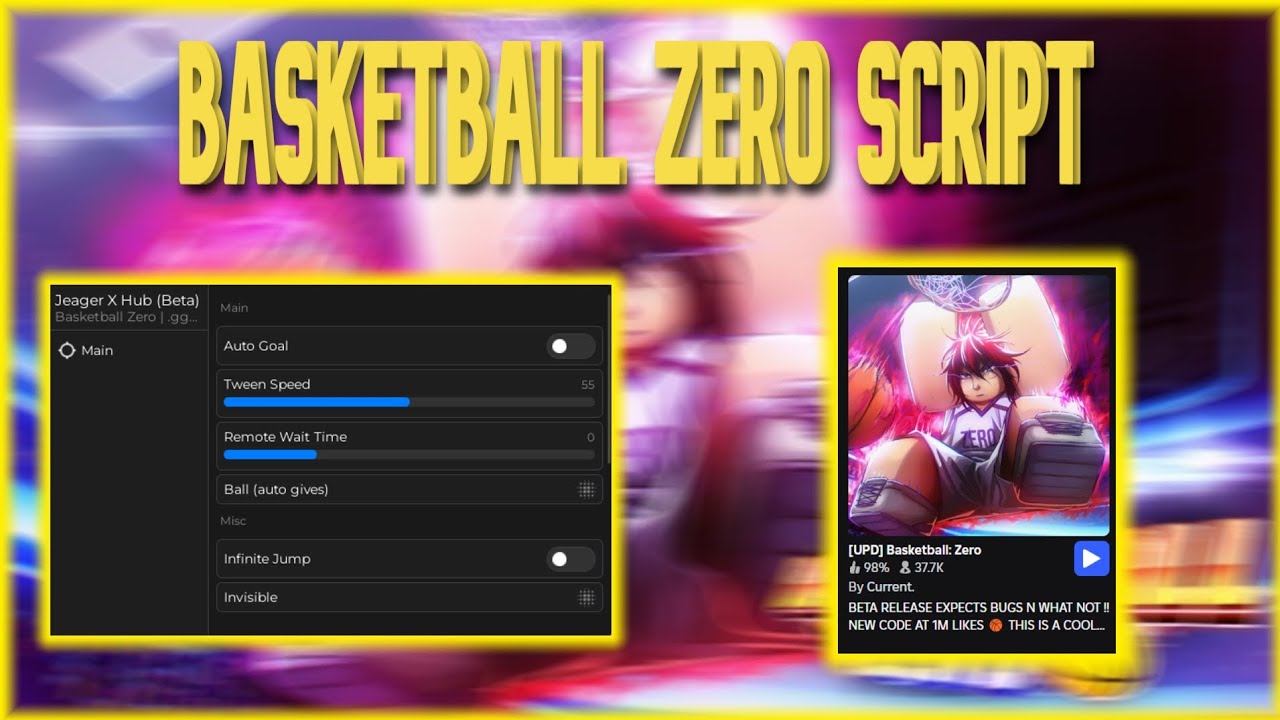Basketball Zero script showcase |Roblox Scripts [link in description] - YouTube
