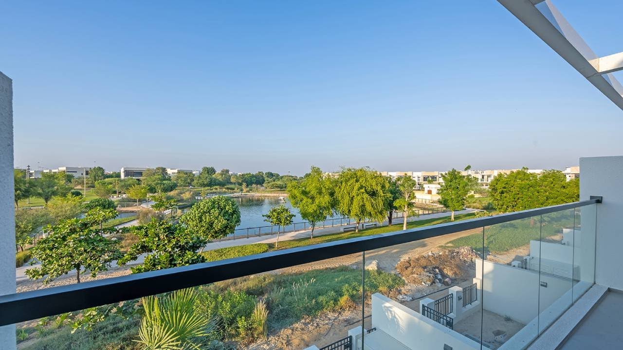 Handed Over Brand New | Full Lake View | Furnished | Damac Hills - YouTube